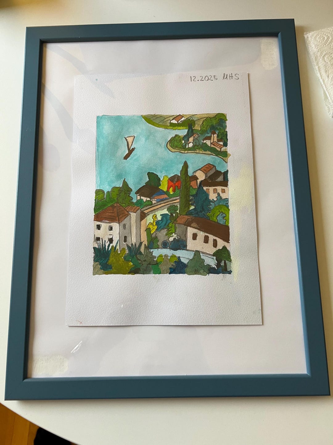 Swiss Landscape Inspired by a Hermann Hesse Painting. - Etsy