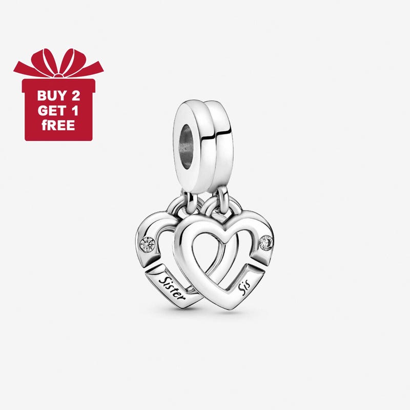 Pandora Sister Linked Charm - Etsy