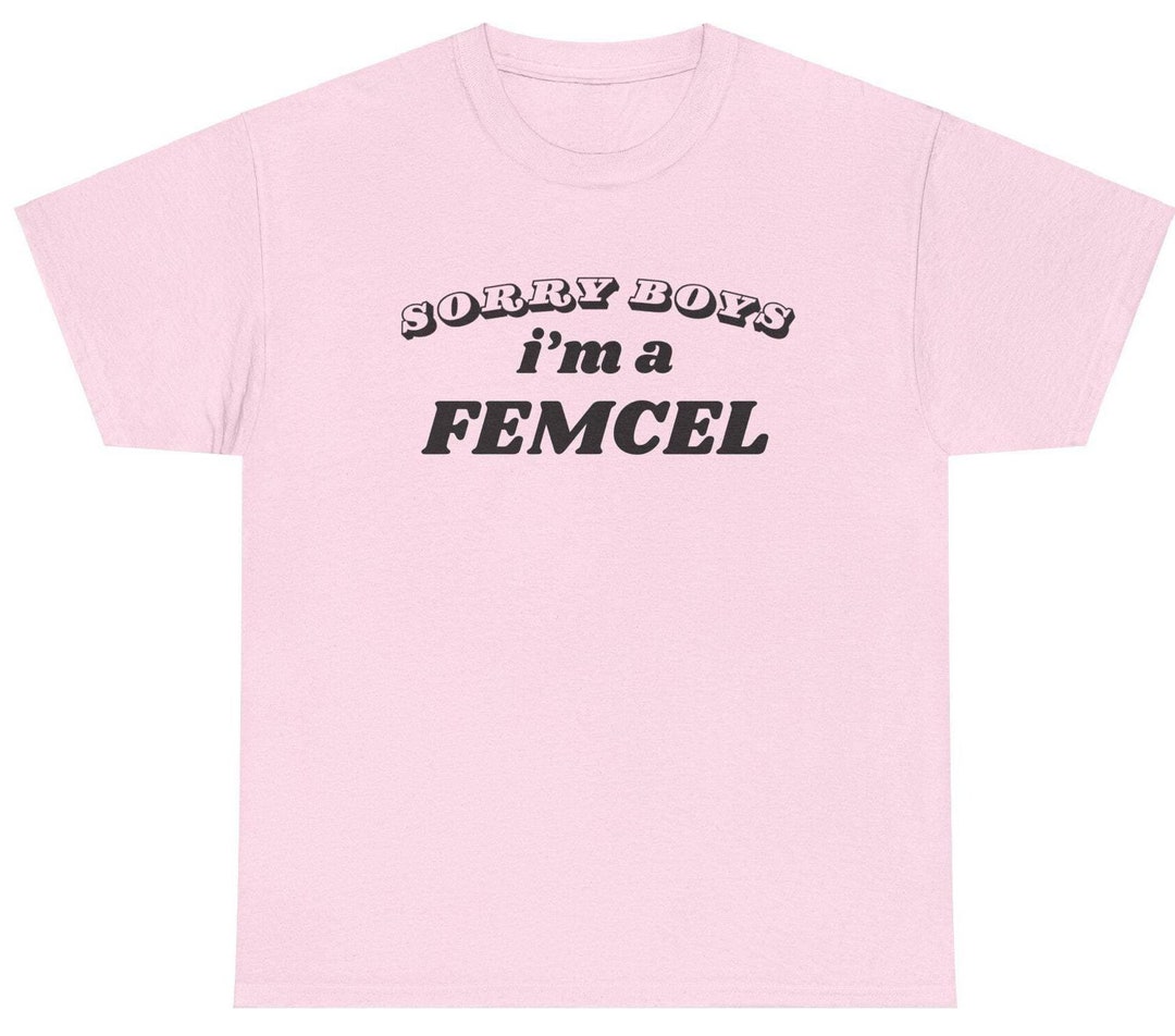 Cute Femcel Pink Girly Funny Meme Feminist T-shirt - Etsy
