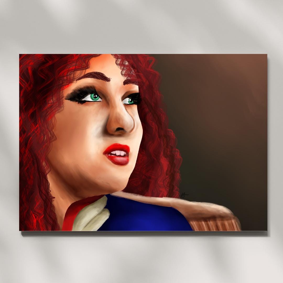 Chappell Roan - Digital Drawing Print - Etsy