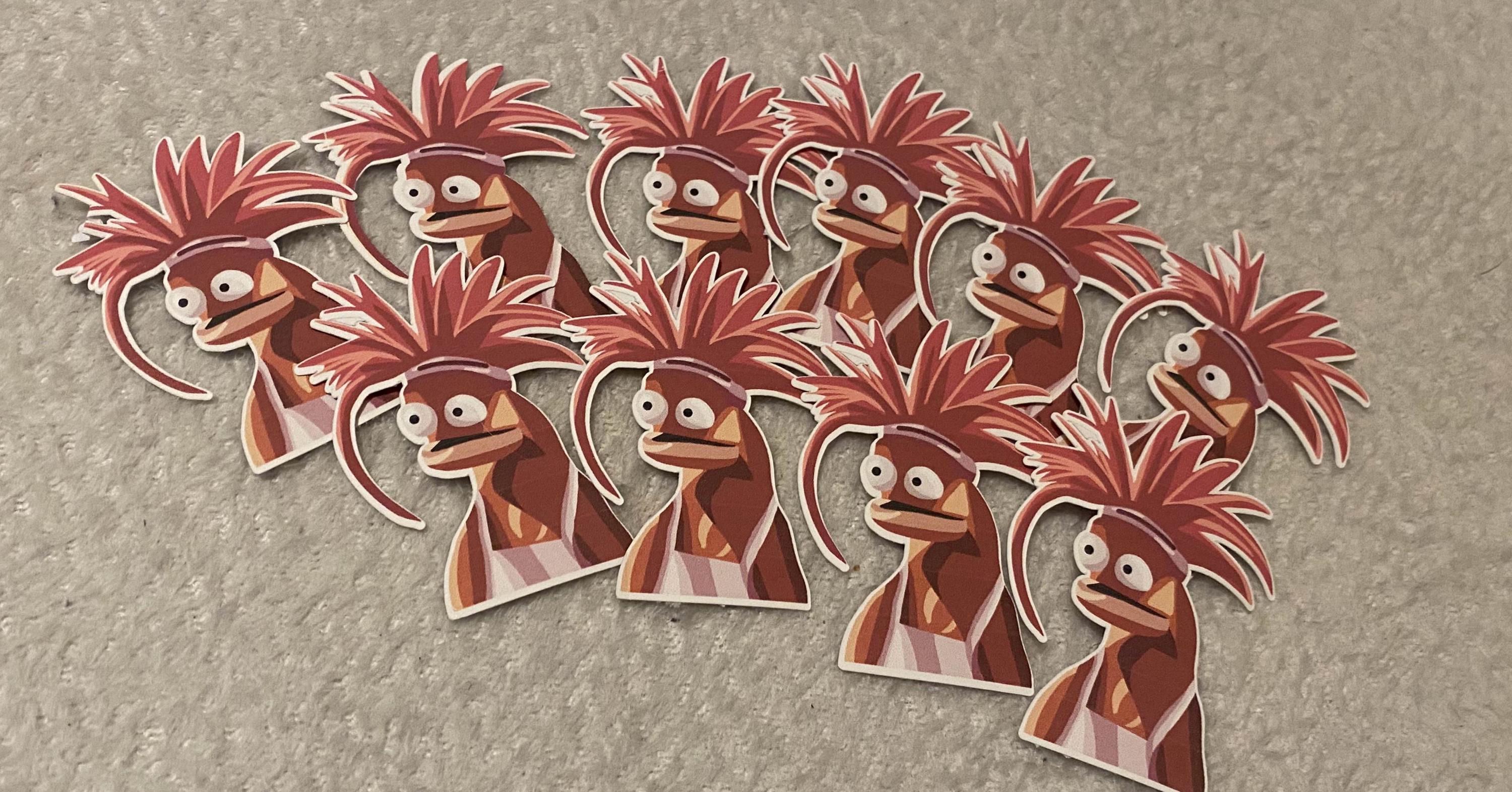 Pepe the King Prawn Sticker Set (from Viral Tiktok Trend) - Etsy