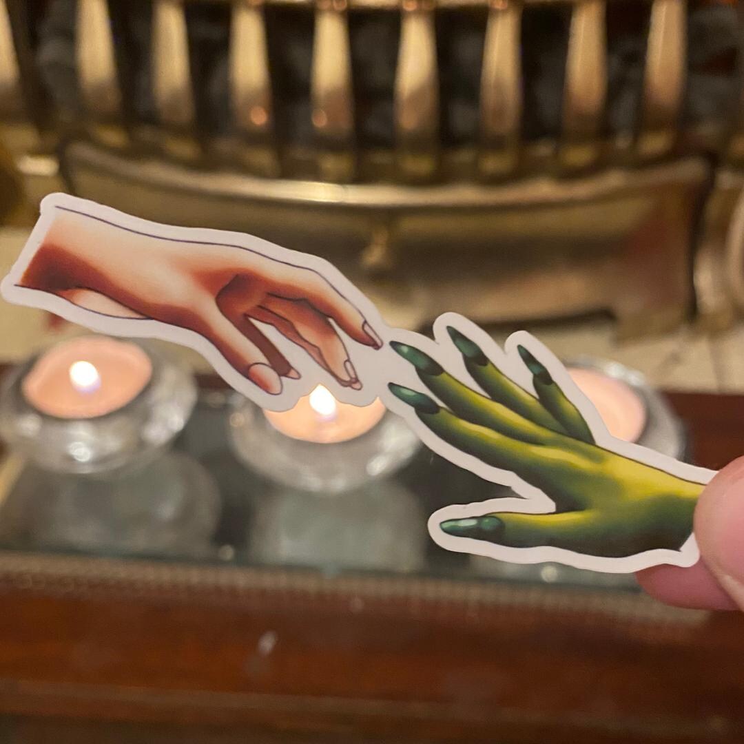 Galinda & Elphaba Hands (from Wicked) - Sticker Set - Etsy