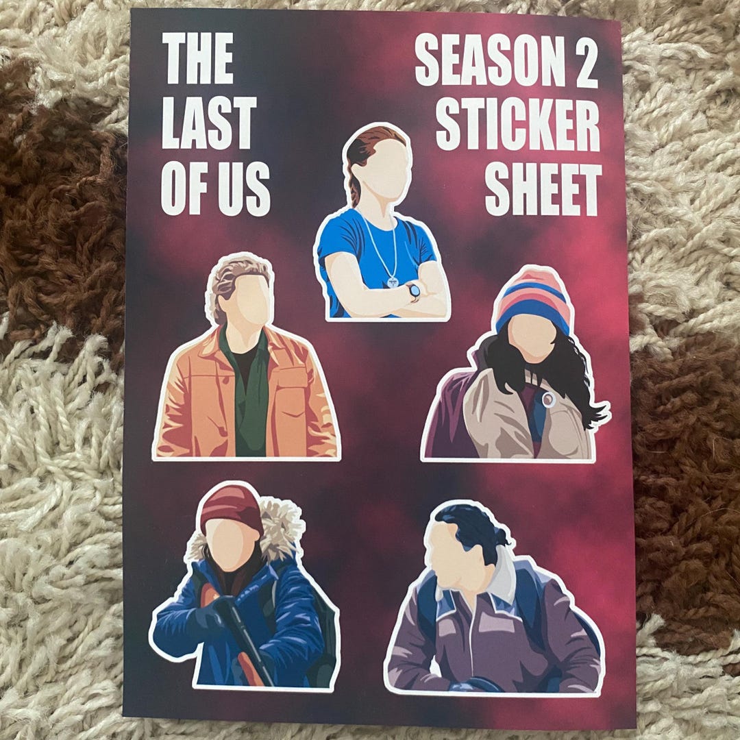 The Last of Us Season 2 Sticker Sheet (A5 and A4) - Etsy