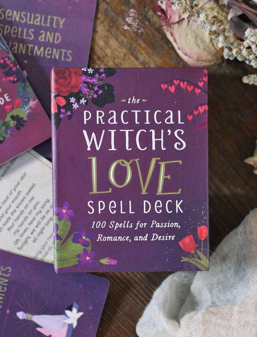 Practical Witchs Love Spell Deck 100 Rituals For Passion Romance