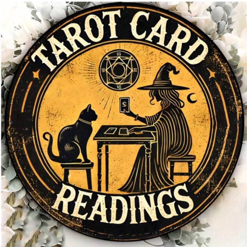 Tarot Reader Sign - Etsy