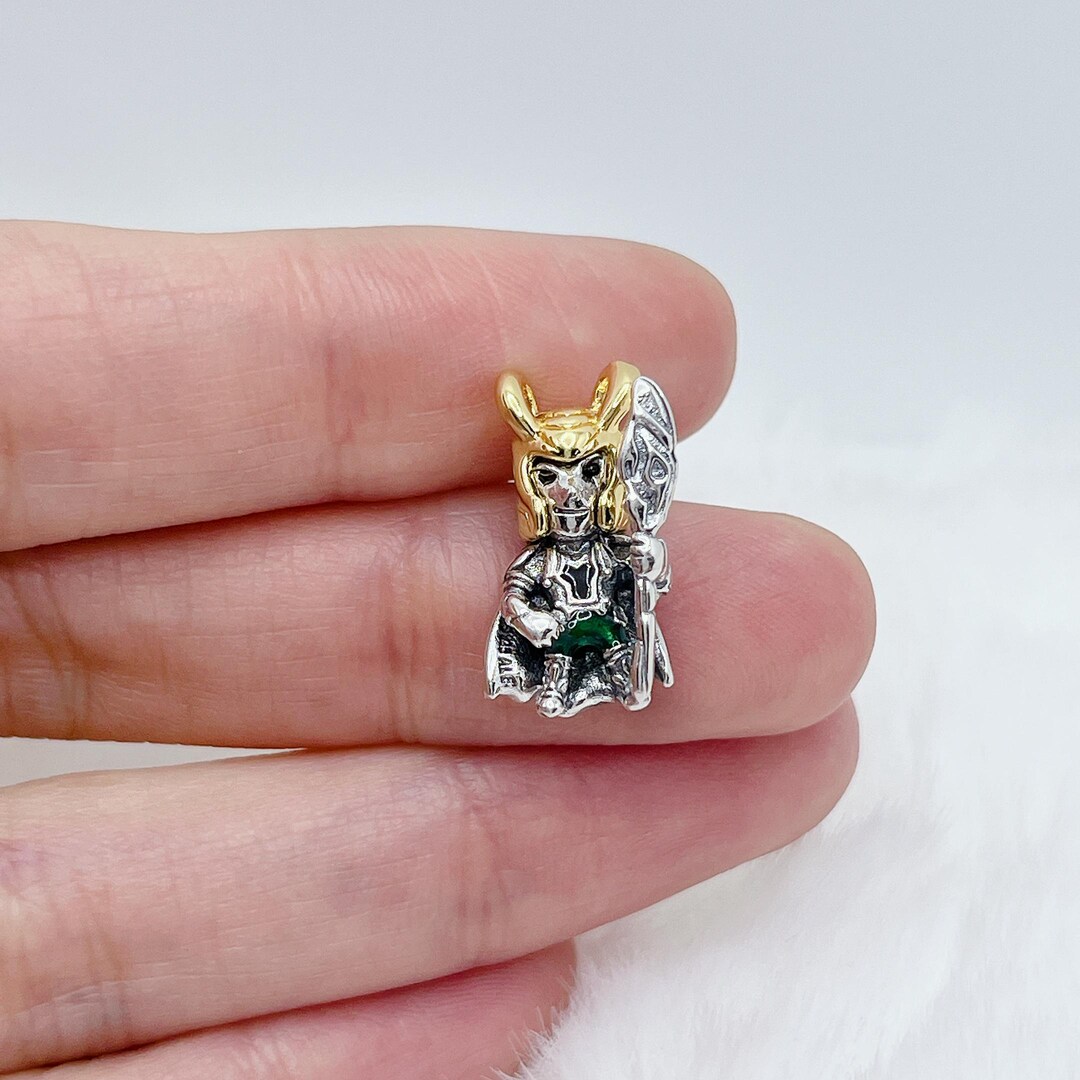 Marvel Loki Charm,silver Charm,charms for Bracelet,girl Dangle Charm ...