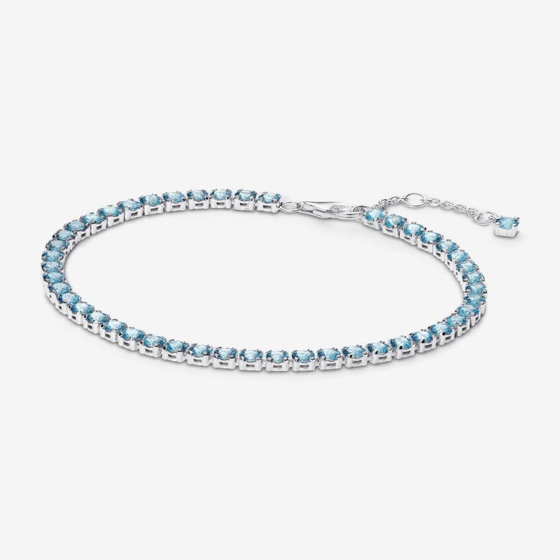Light Blue Bead Bracelet - Etsy