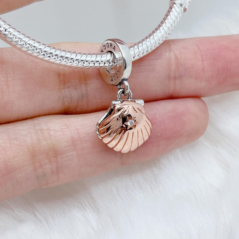 Shell Charm Bracelet - Etsy