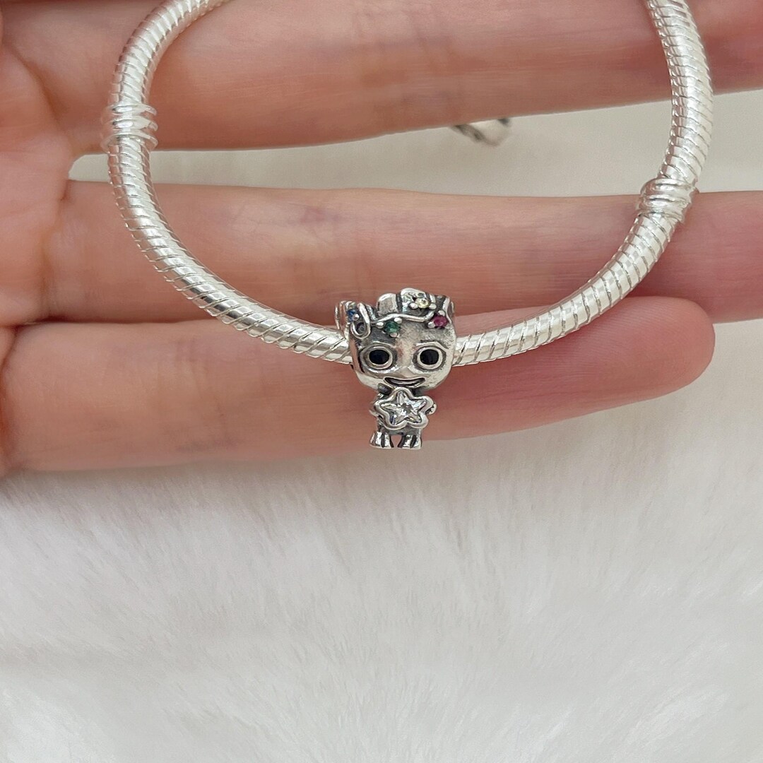 Marvel Groot Star Charm,silver Charm,charms for Bracelet,girl Dangle Charm,gift for Girls - Etsy