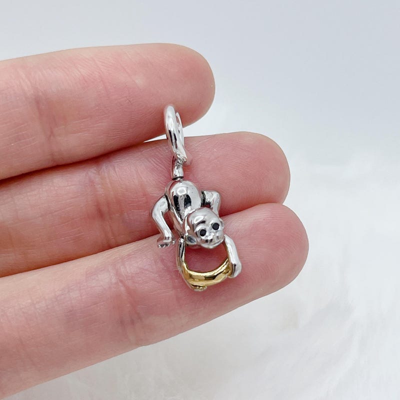 Monkey Charm - Etsy UK