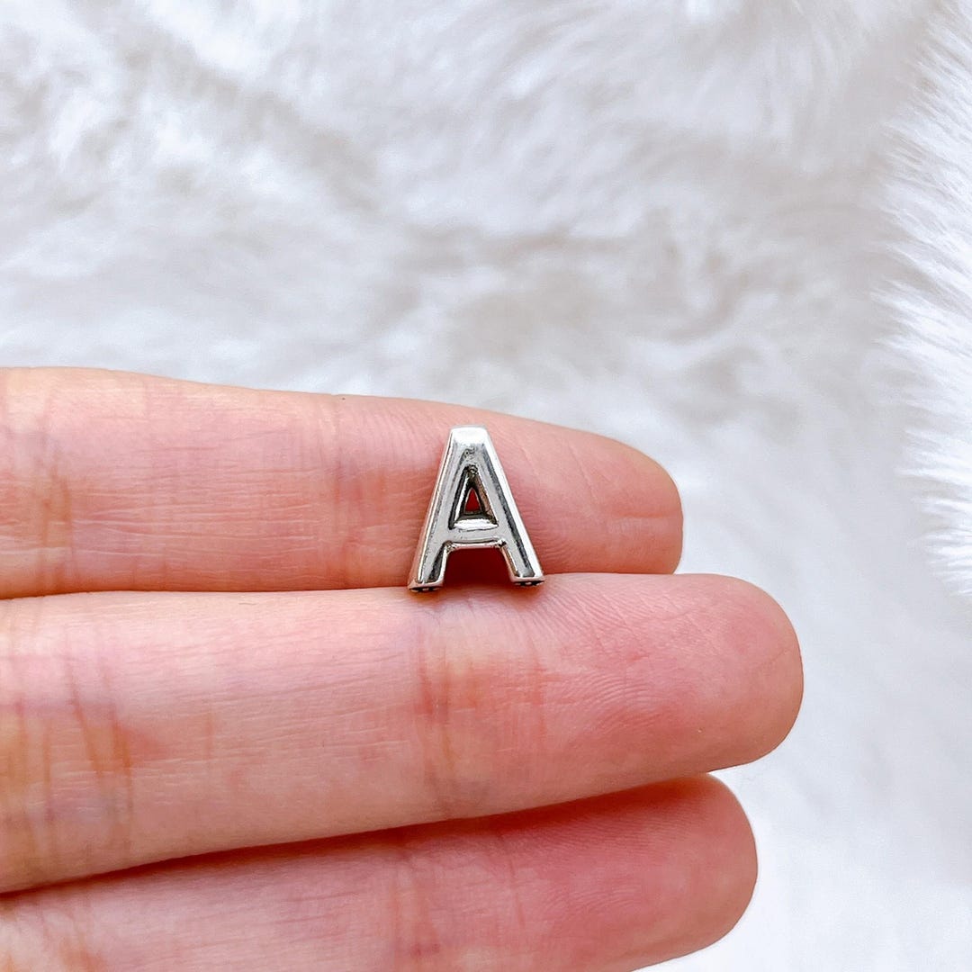 Letter A Alphabet Charm,silver Charm,charms for Bracelet,girl Dangle ...