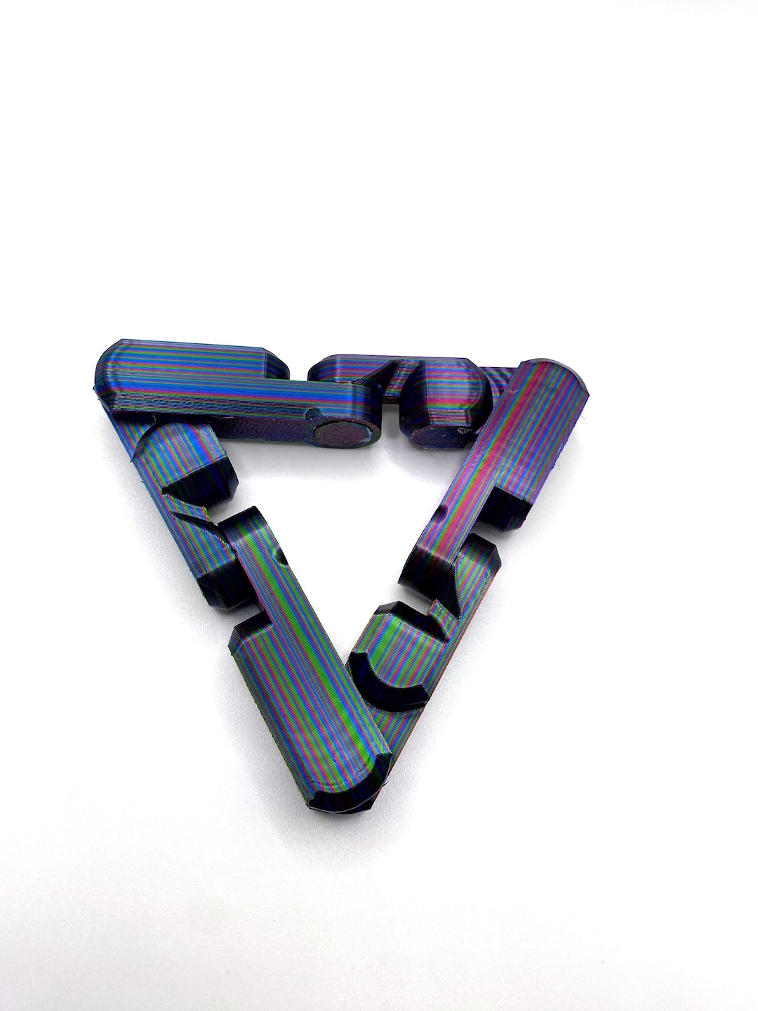 Infinity Triangle Fidget Toy | Endless Flip Triangle Sensory Toy for ...