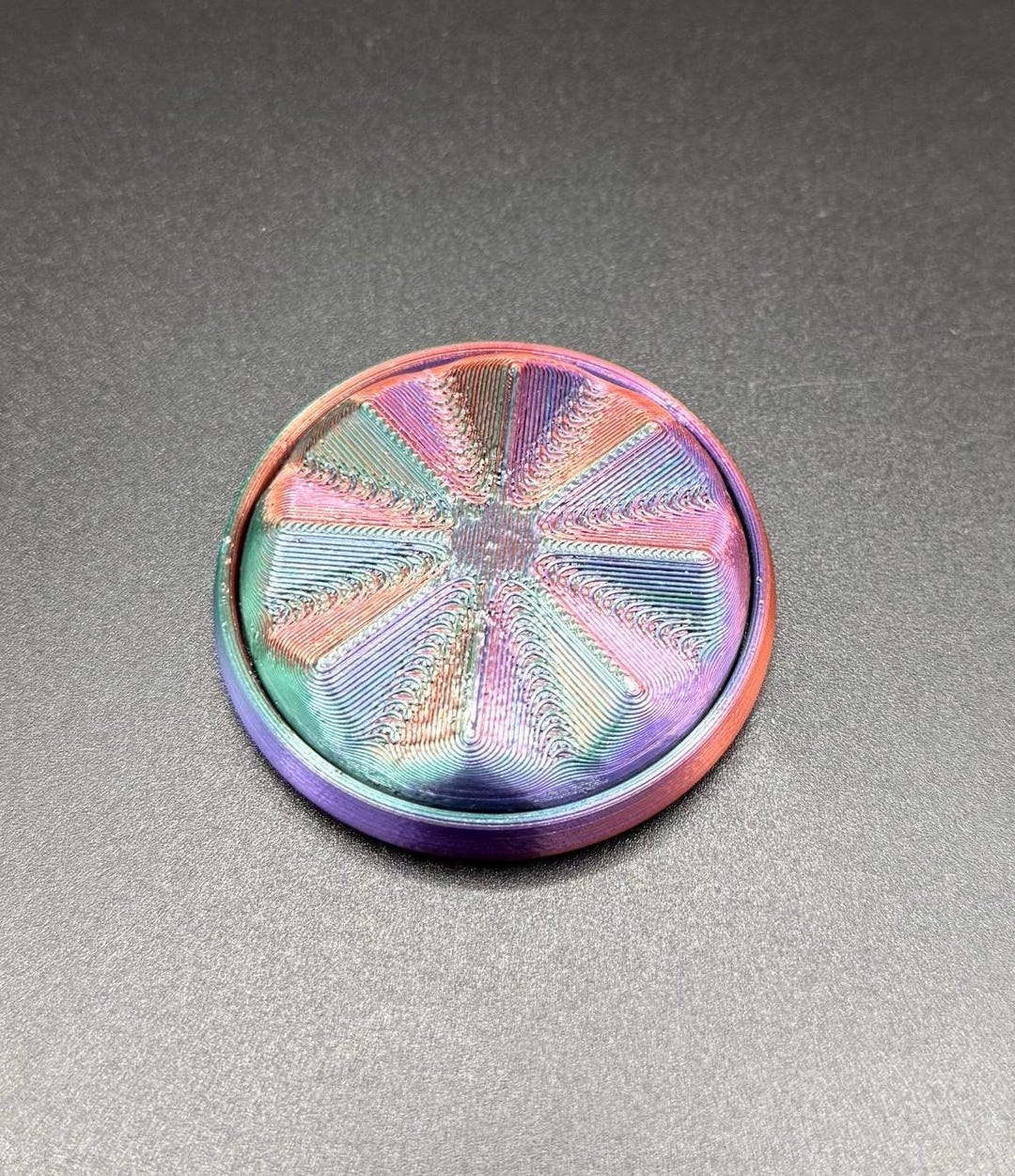 Ratchet Clicker Spinner Fidget – Palm-sized Soft or Firm Click Spinning ...