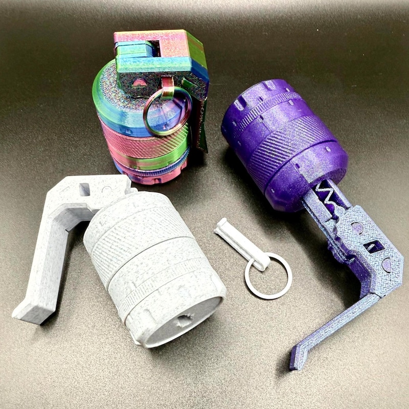 Grenade Fidget Toy - Etsy