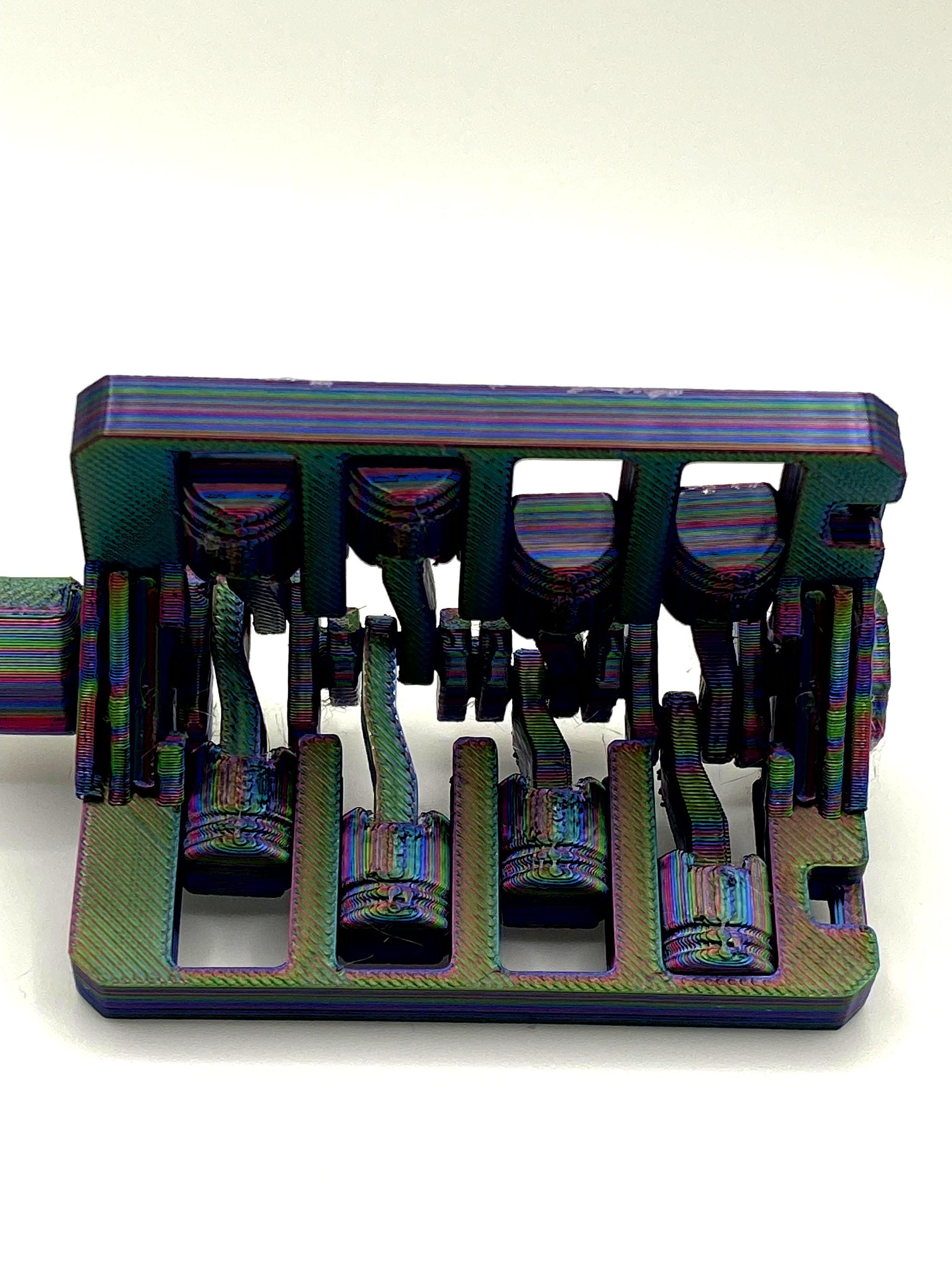 V8 Engine Fidget Toy – Mechanical Piston Crank Desk & Collectible Toy ...