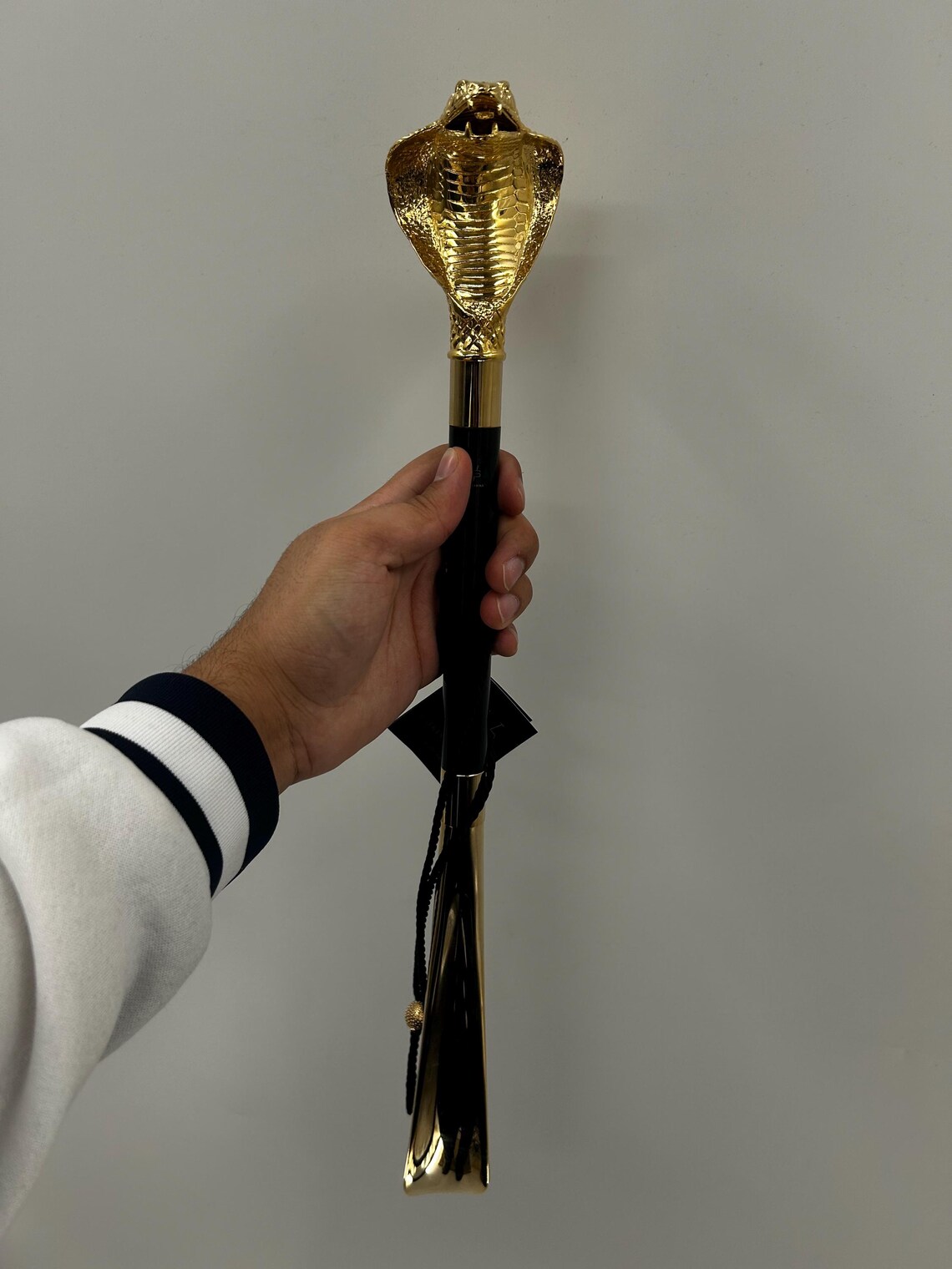 Italian Shoe Horn With Golden Cobra Handle, Mudroom Decor, Entryway ...