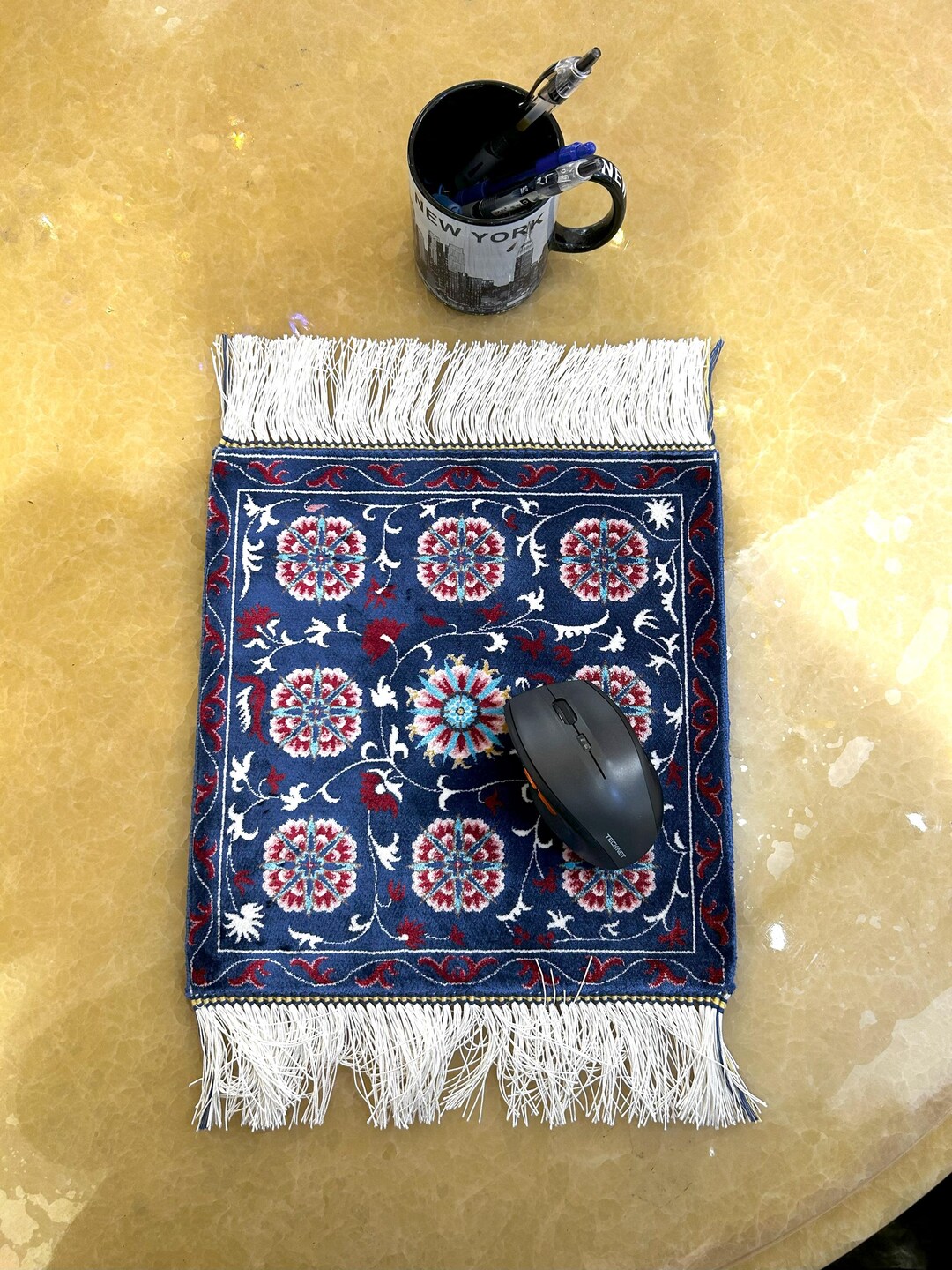 Mouse Pad, Beautiful Carpet Desk Mat, Rug Mousepad, Office Computer ...