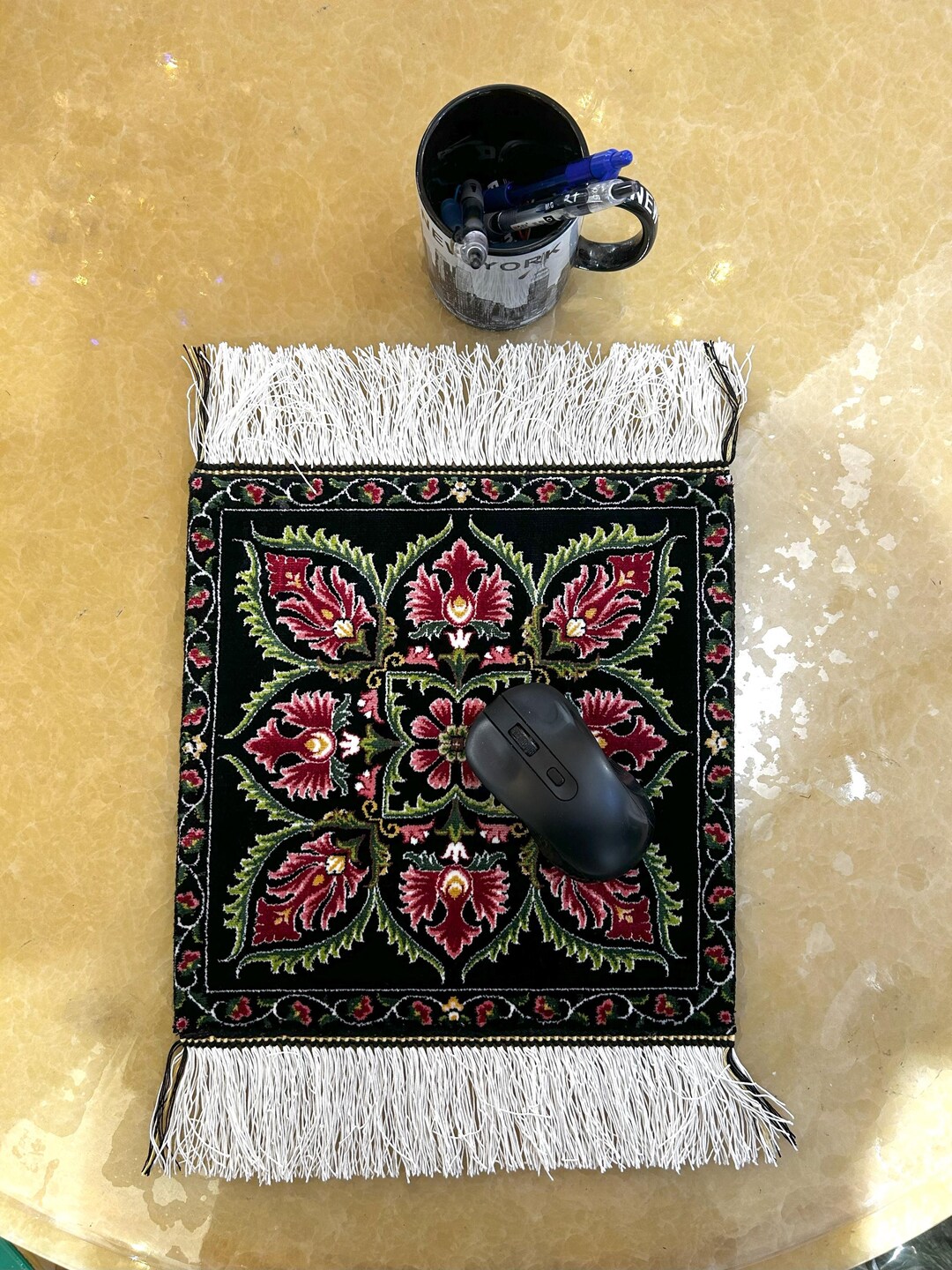 Mouse Pad, Beautiful Carpet Desk Mat, Rug Mousepad, Office Computer ...