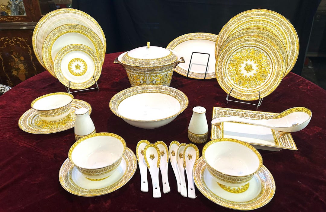 Opulent Design Dinner Set - Etsy