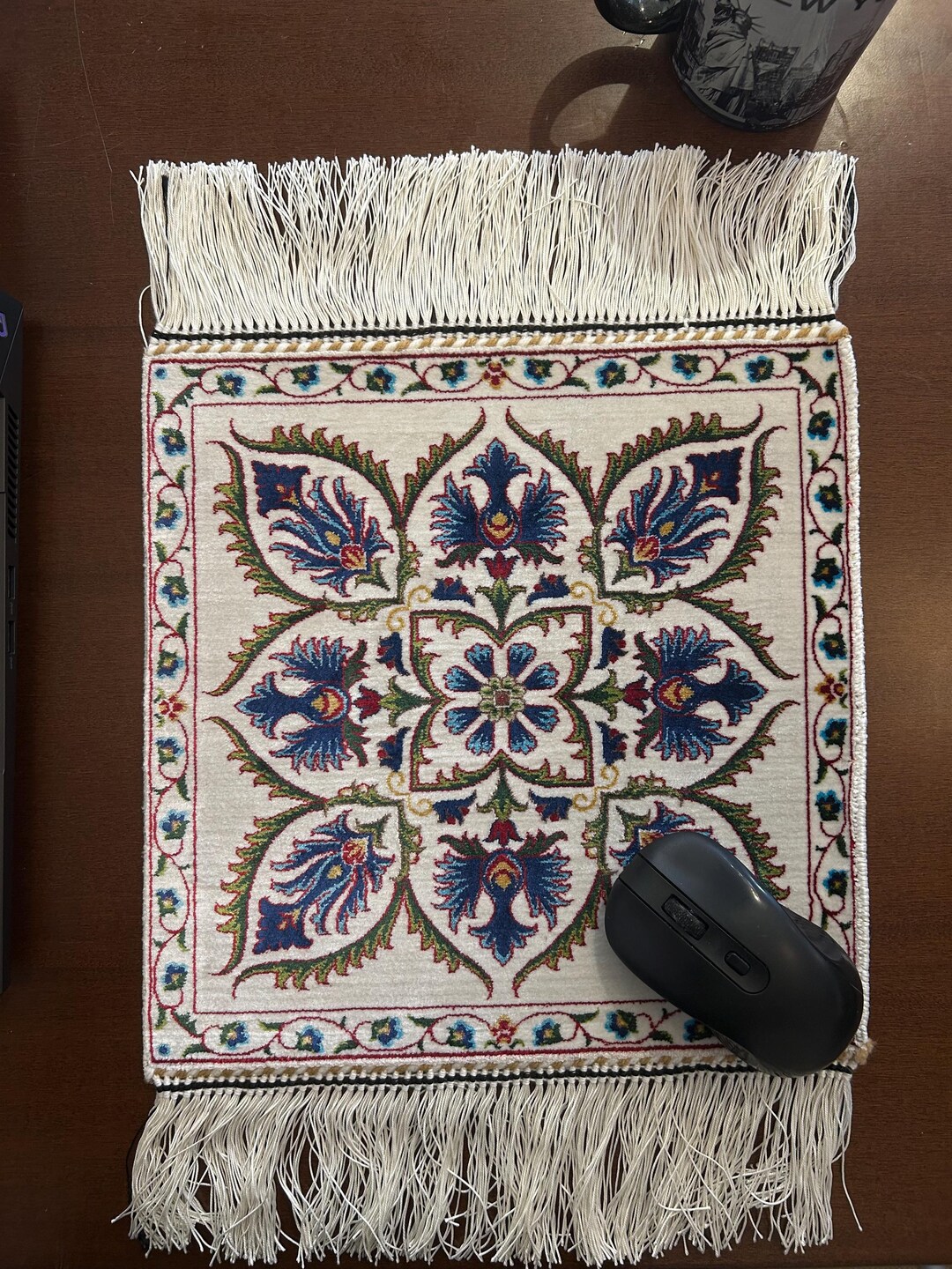 Mouse Pad, Beautiful Carpet Desk Mat, Rug Mousepad, Office Computer ...