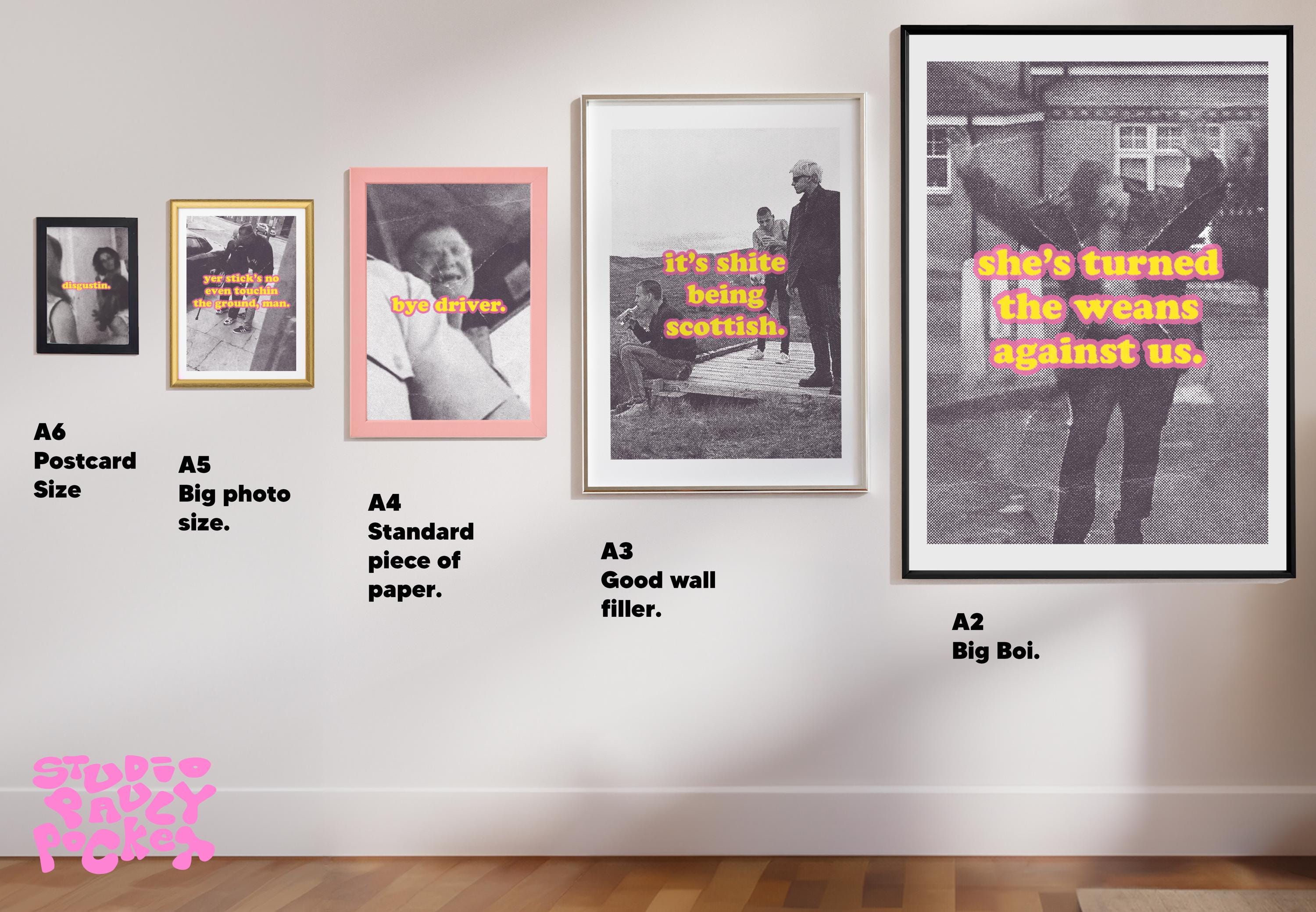 Trainspotting Poster Spud, Fun Wall Print. Leith. Screenprint Style ...