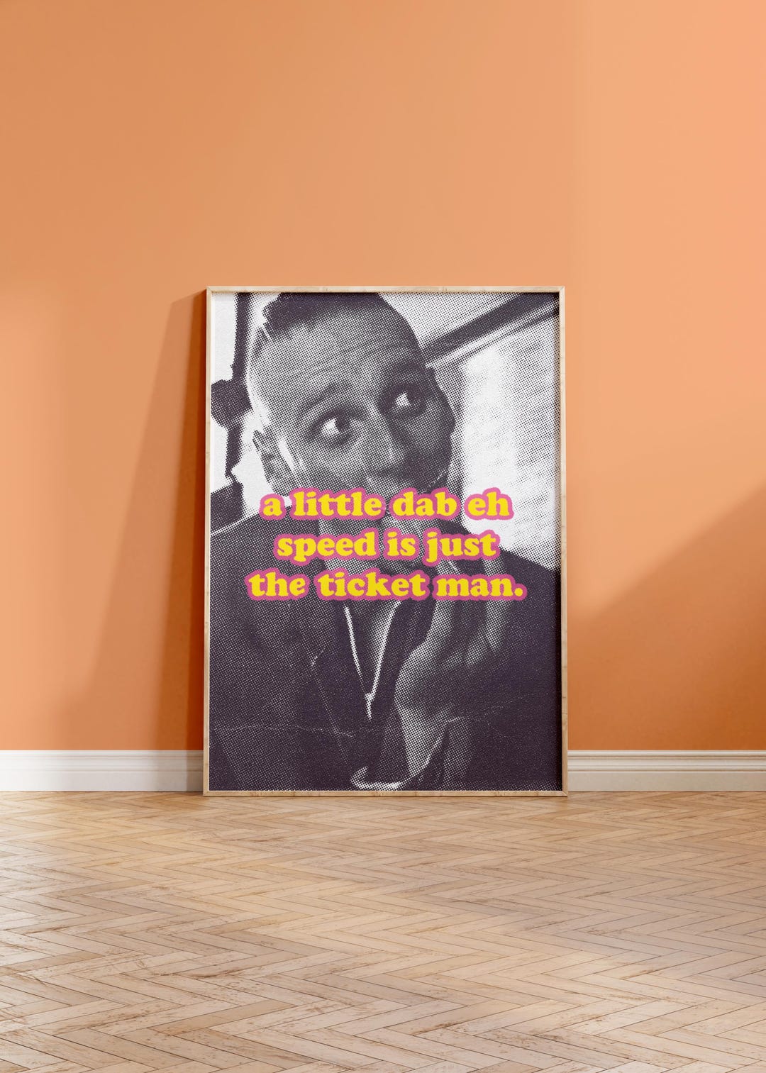 Trainspotting Poster, Fun Wall Print. Leith, Edinburgh. Screenprint ...