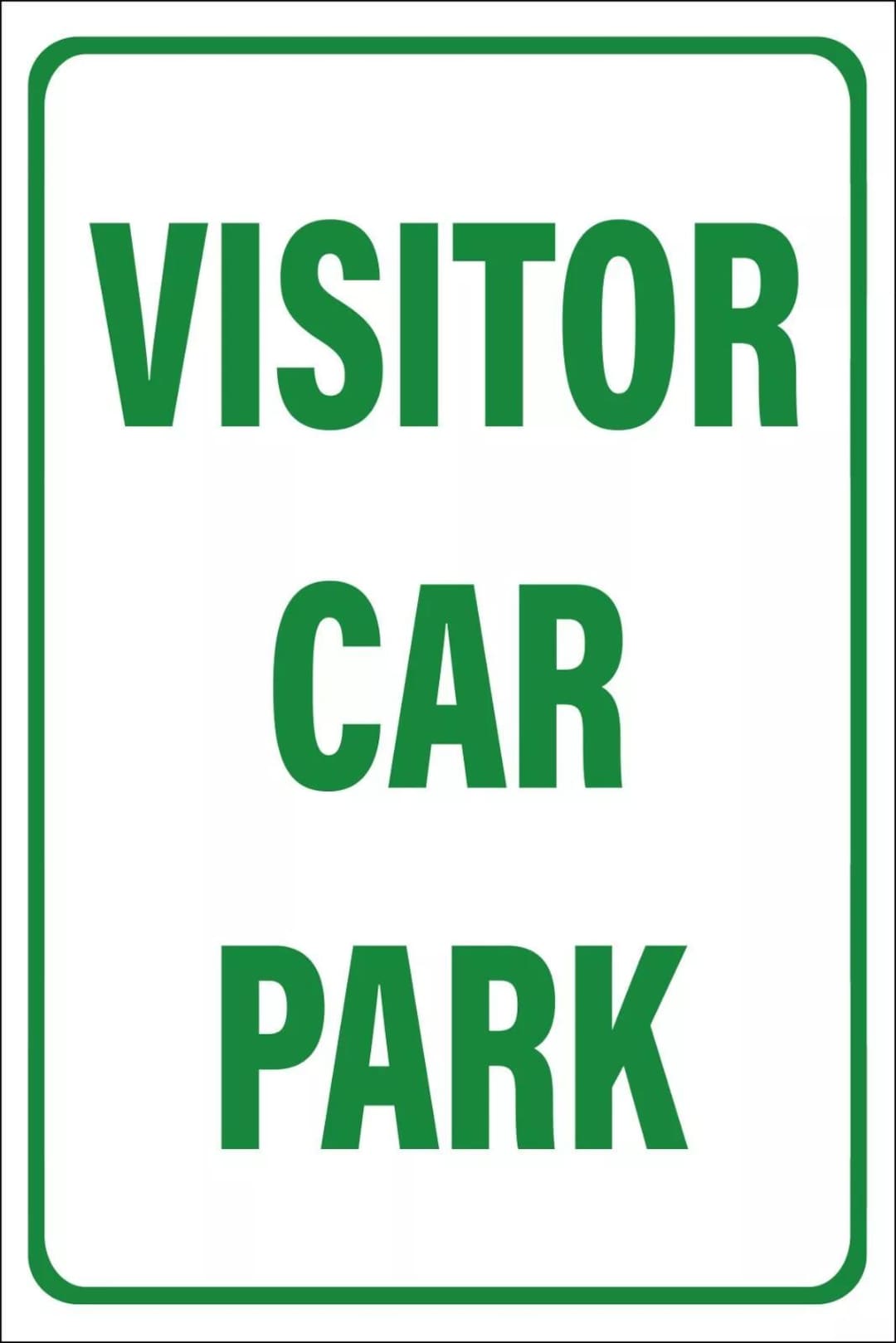 Visitor Car Park Sign – High-quality Parking Lot Signage | Multiple ...