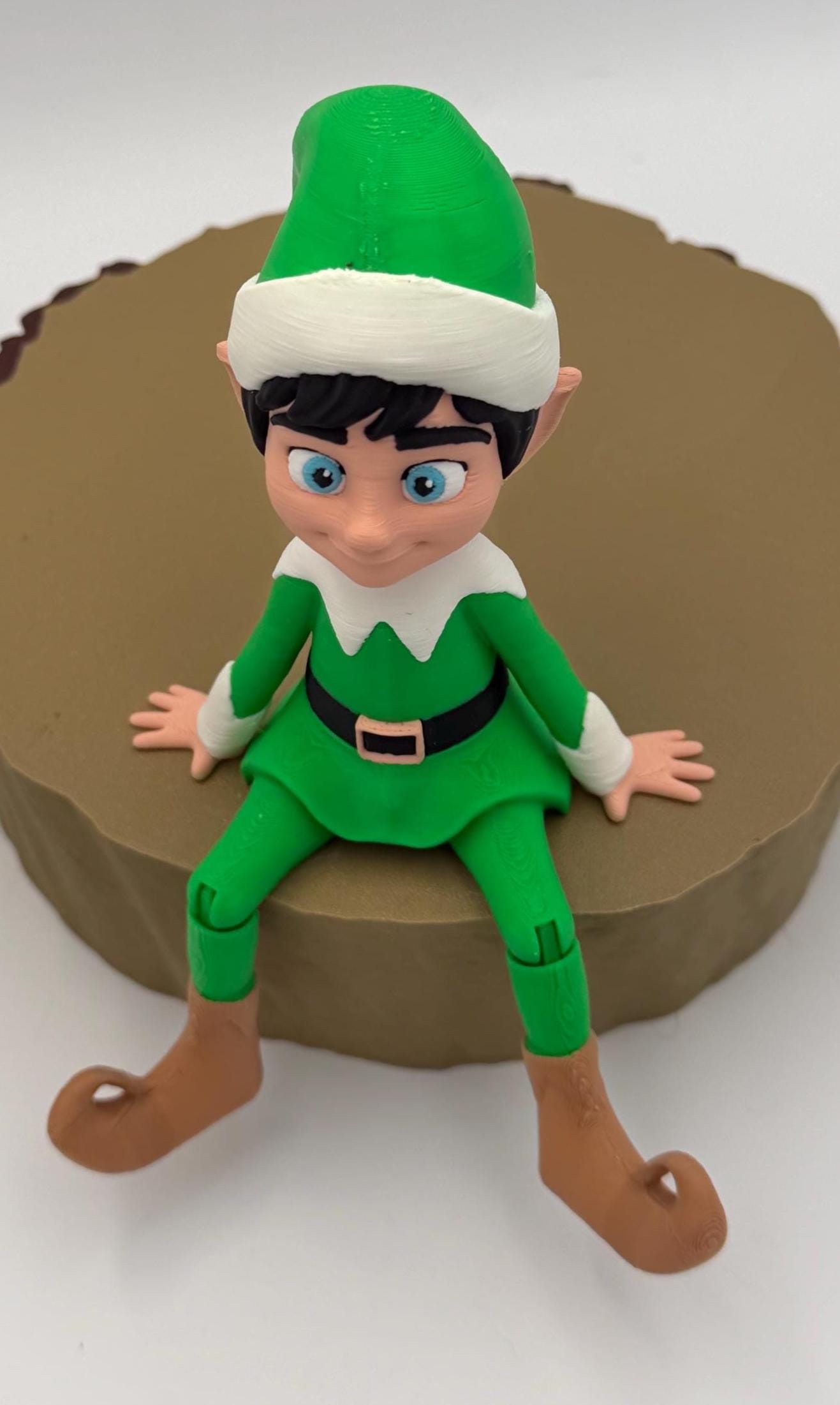 3D Printed Shelf Elf: Christmas Home Decor - Etsy