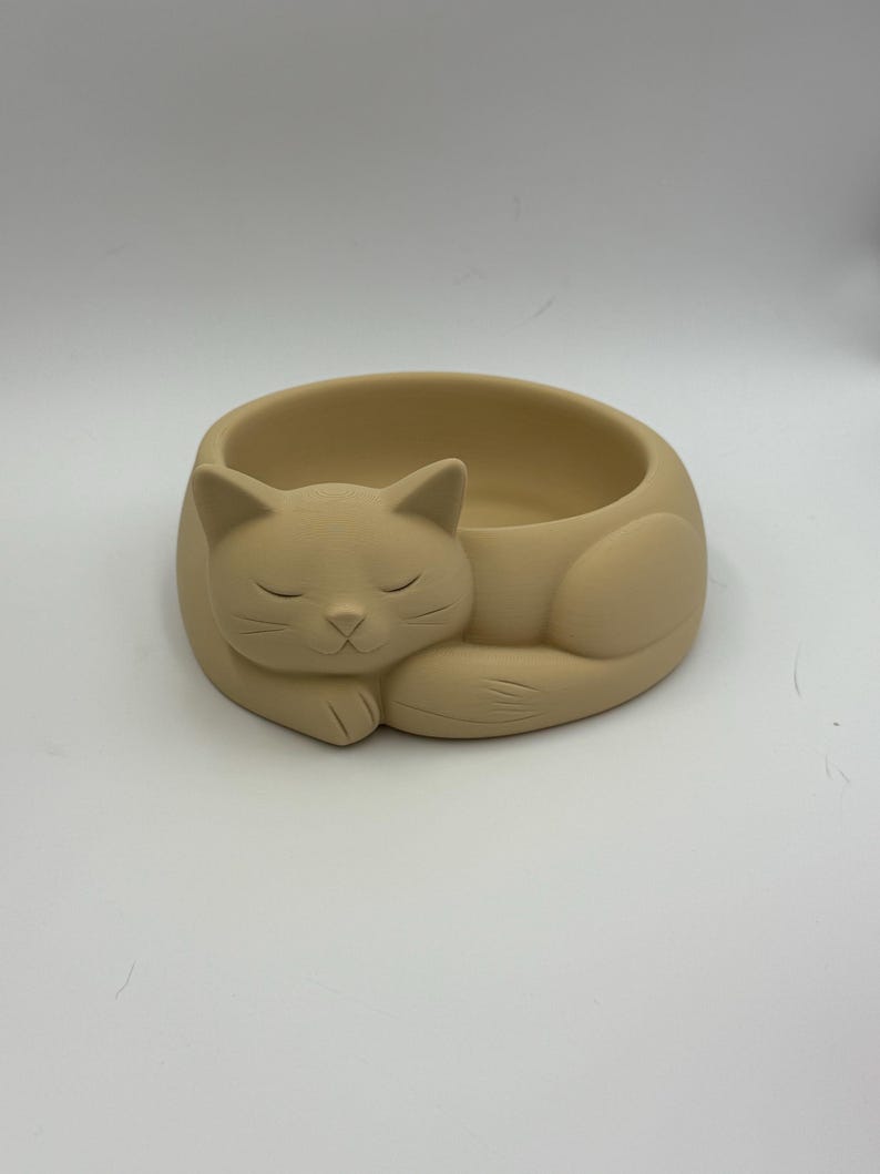 3D Printed Kitty Candy Bowl – Adorable Cat Treat Dish, Desk Storage - Etsy