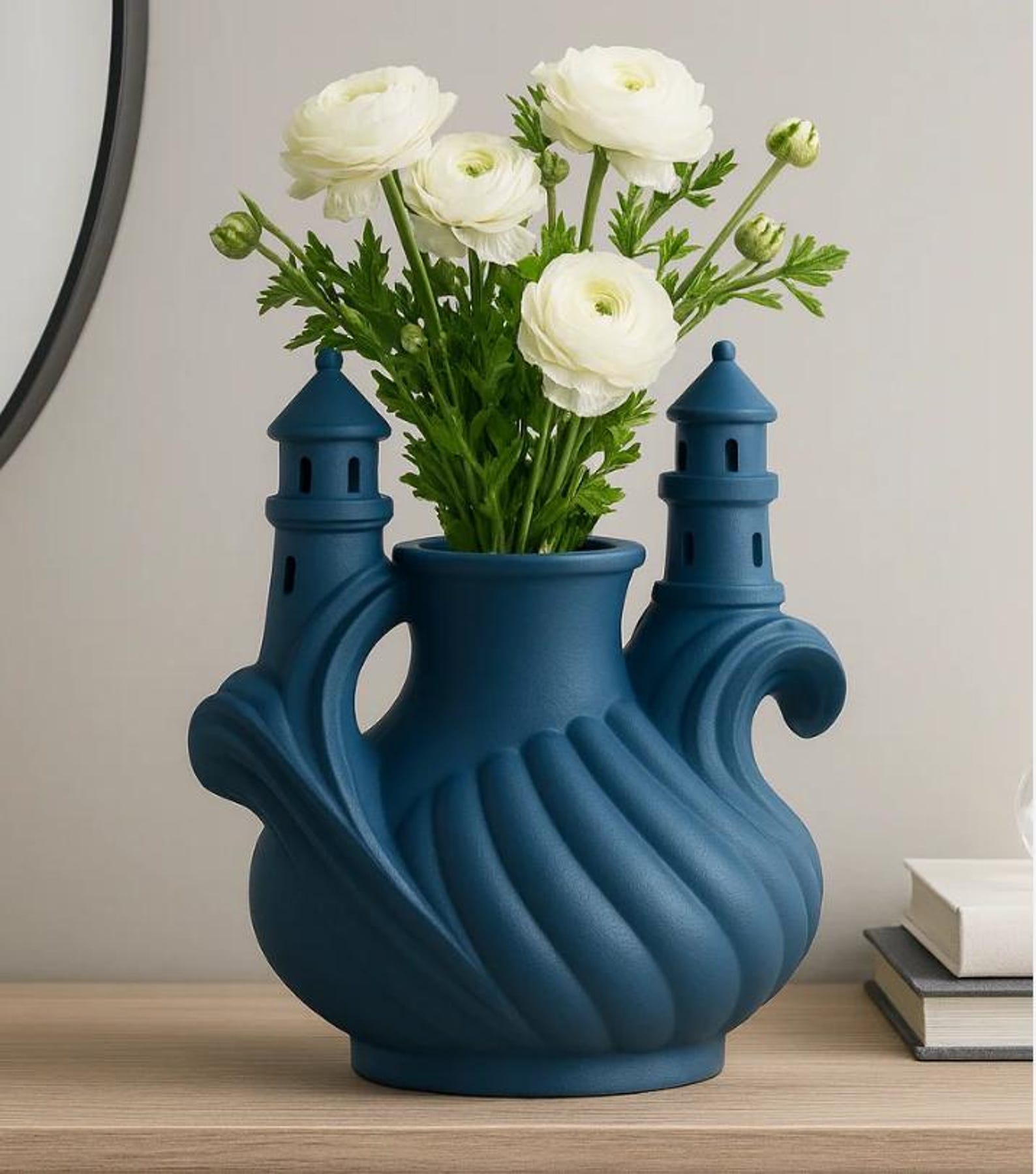 Castle Towers Vase – Architectural Fantasy Flower Vase - Etsy