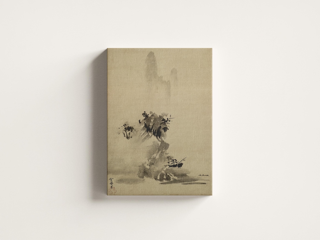 Haboku Sansui by Sesshu Toyo Artwork, Japanese Art, Ready to Hang ...