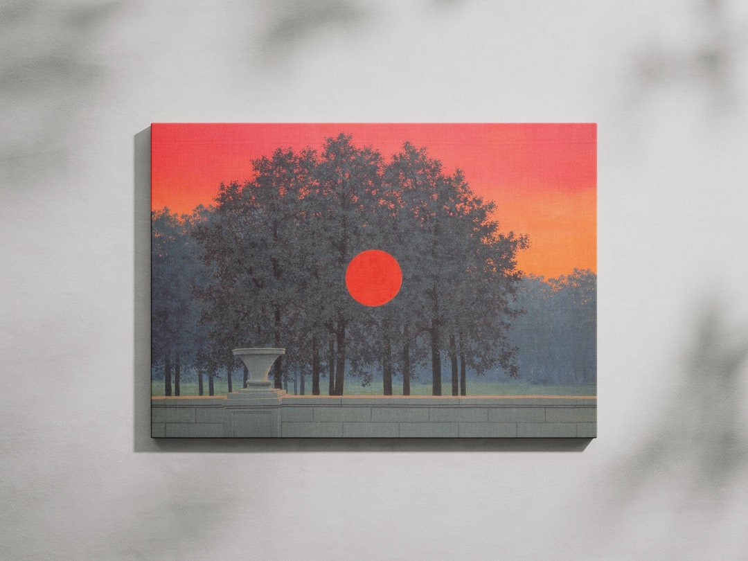 The Banquet by René Magritte Surrealist Art Print, Symbolic and ...