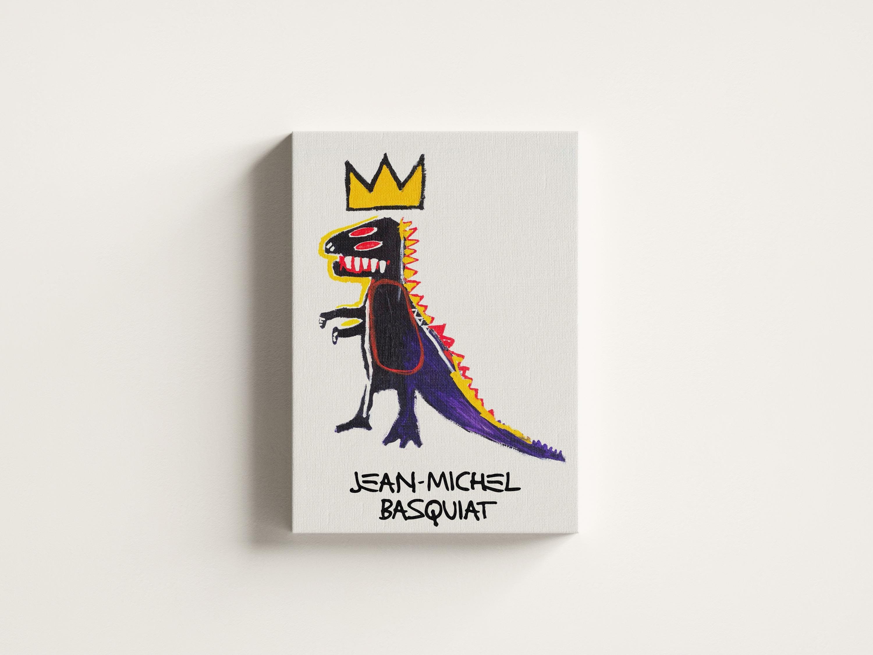 Dinosaur by Jean-michel Basquiat Artwork, Jean-michel Basquiat Poster ...