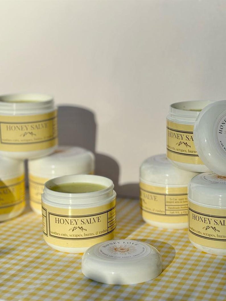 Homemade Healing Honey Salve 4 Oz - Etsy