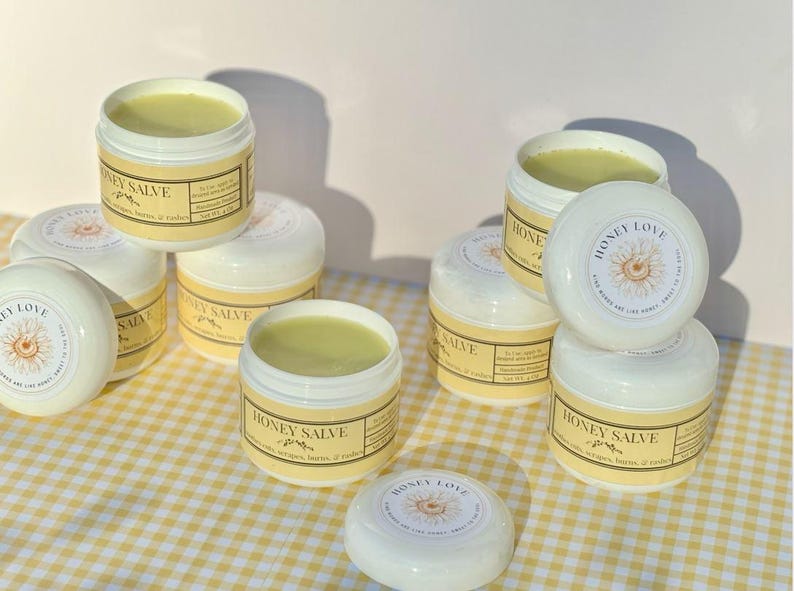 Homemade Healing Honey Salve 4 Oz - Etsy