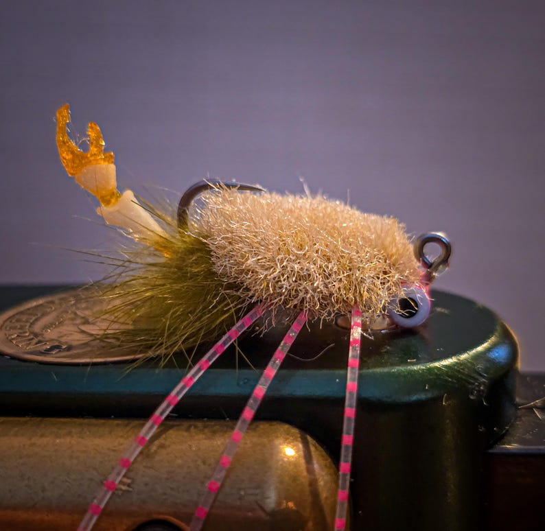 Flysmith Strongarm Crab Fly W/ Flats Craft Claw - Etsy