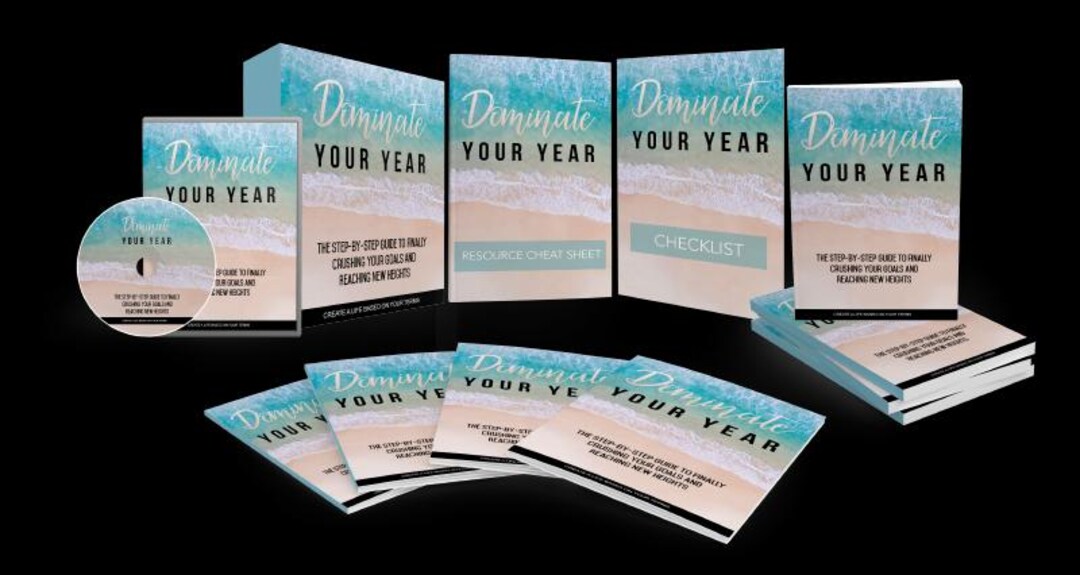 Yearly Planner 2025 - Dominate Your Year With Goal Setting ...