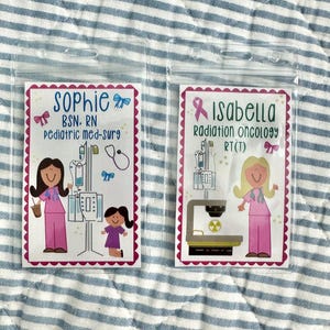 Custom Badge Buddy, Healthcare Badge Cover - Etsy