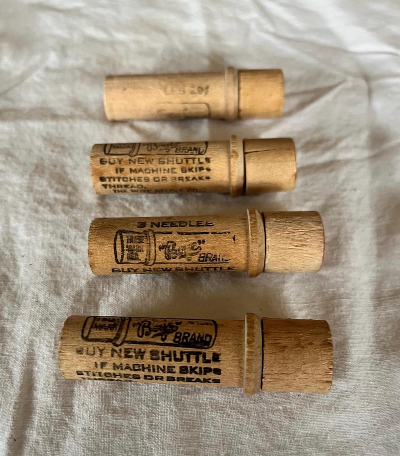 Vintage Wooden Needle Boxes - Etsy