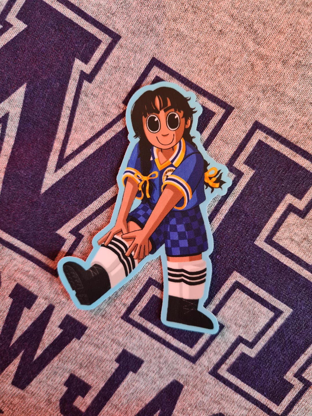 Lottie Mathews Sticker Yellowjackets - Pilot Soccer Uniform - Etsy