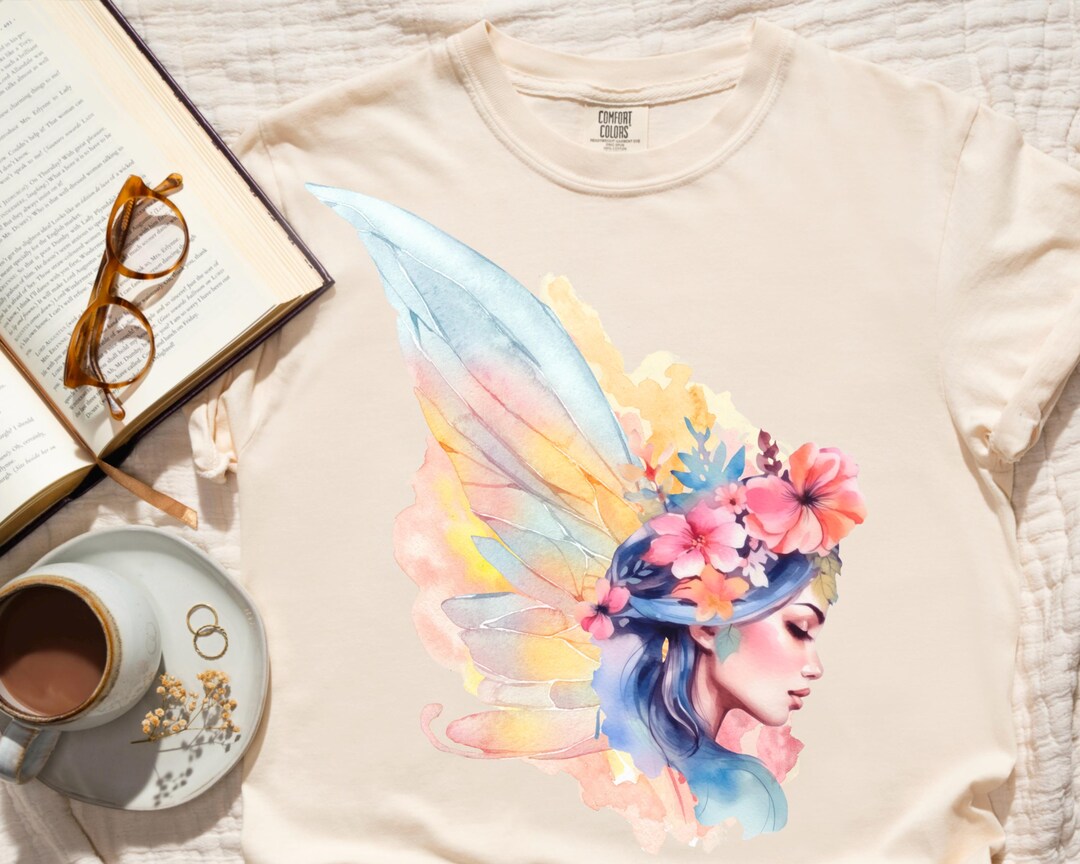 The Fairy | Cottagecore Graphic Tee Whimsical Fairycore Gift | Whippy ...