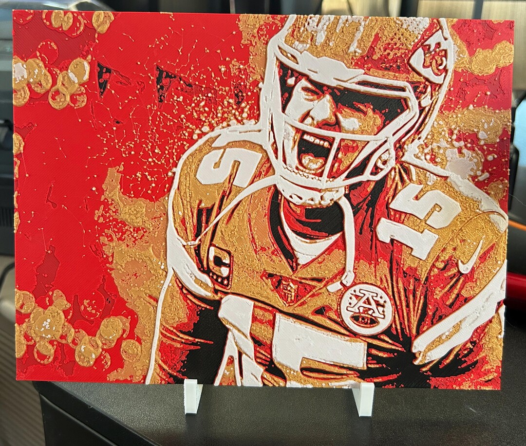 Kansas City Chiefs Patrick Mahomes Hueforge Photo - Etsy