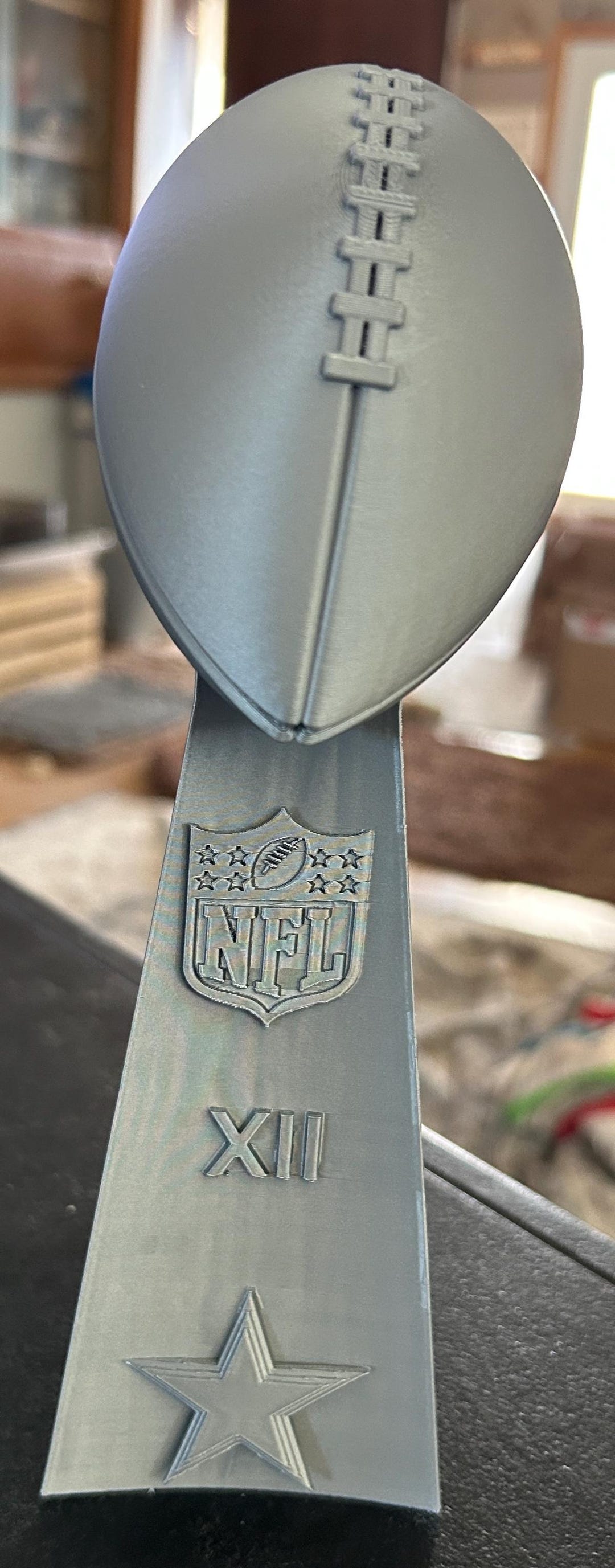 1977 Dallas Cowboys Super Bowl XII Lombardi Trophy Replica - Etsy