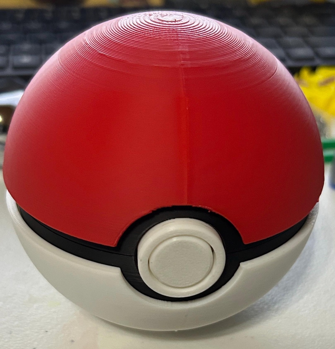Pokemon Pokeball Storage Ball 3 1/2” - Etsy