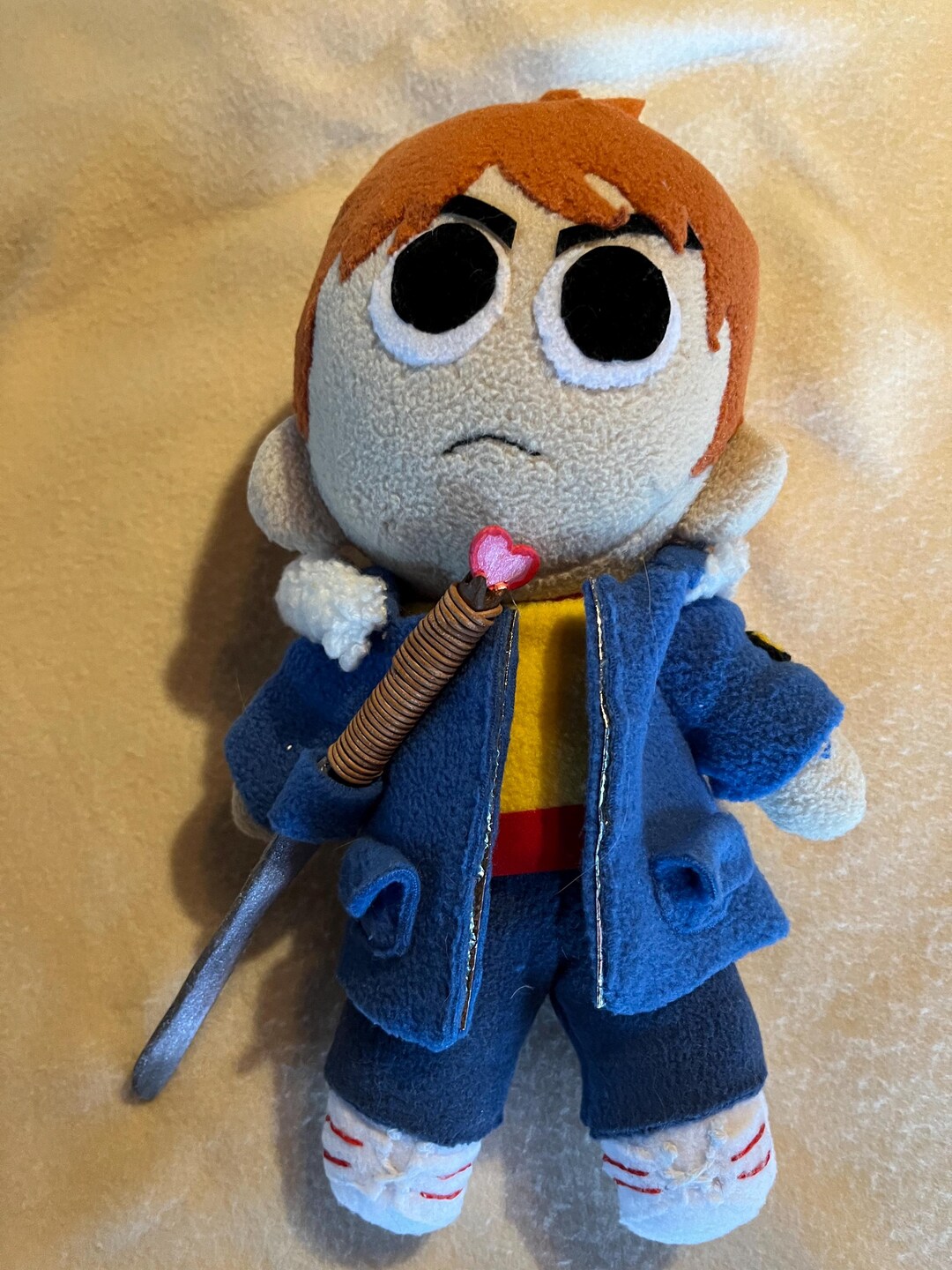 Scott Pilgrim Anime-style Plush - Made to Order - Etsy