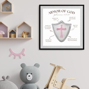 Christian Nursery Printable Bible Verse Kids Scripture Wall Art Digital ...