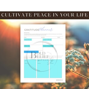 Christian Gratitude Journal Faith Based Daily Gratitude Journal ...