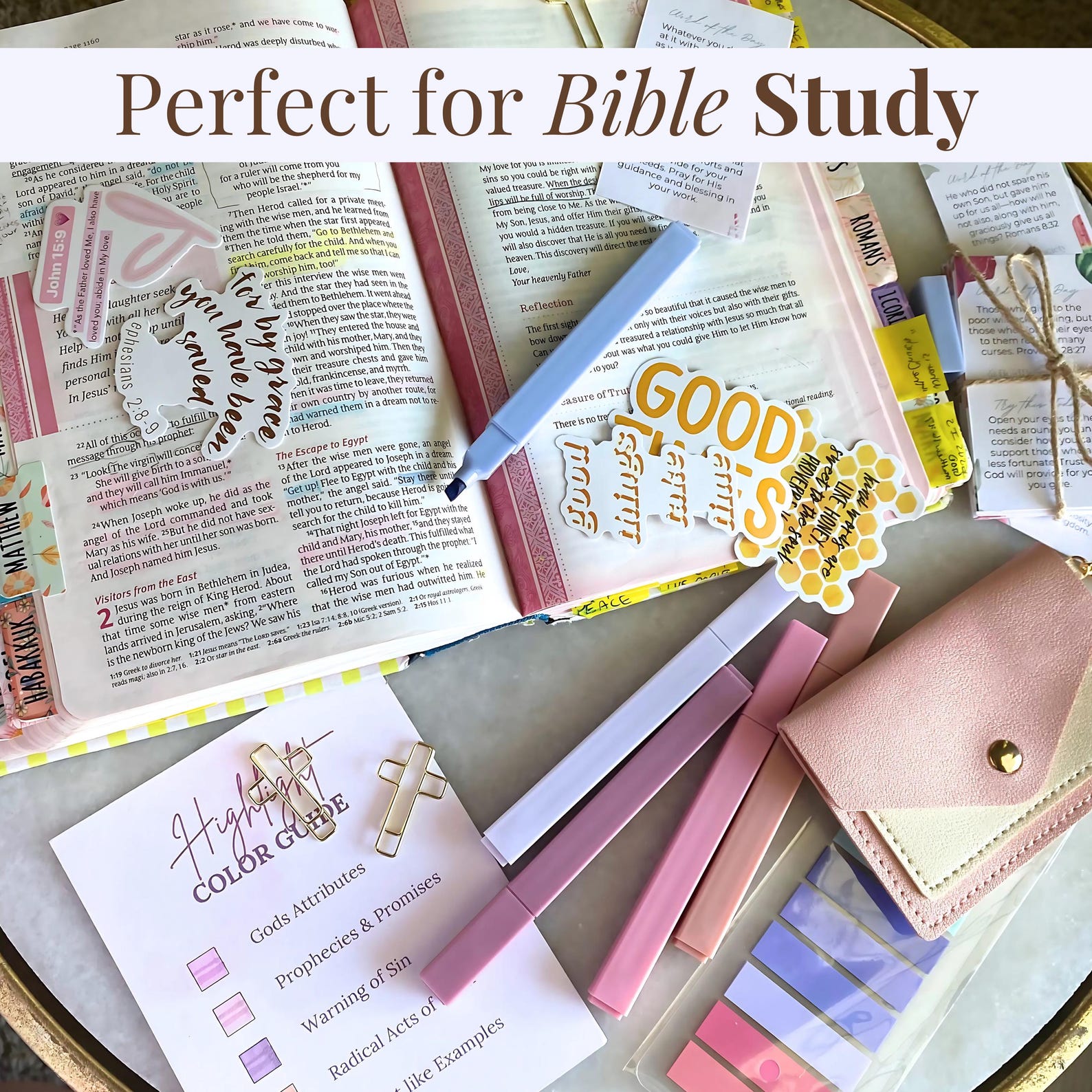 Bible Journaling Kit Prayer Journal DIY Bible Study Kit New Christian ...
