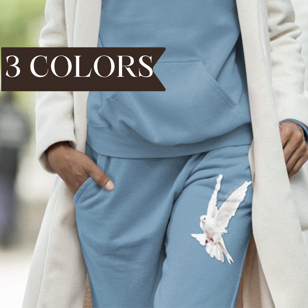 Spirit Lead Me Joggers Christian Sweatpants Dove Design Faith Based ...