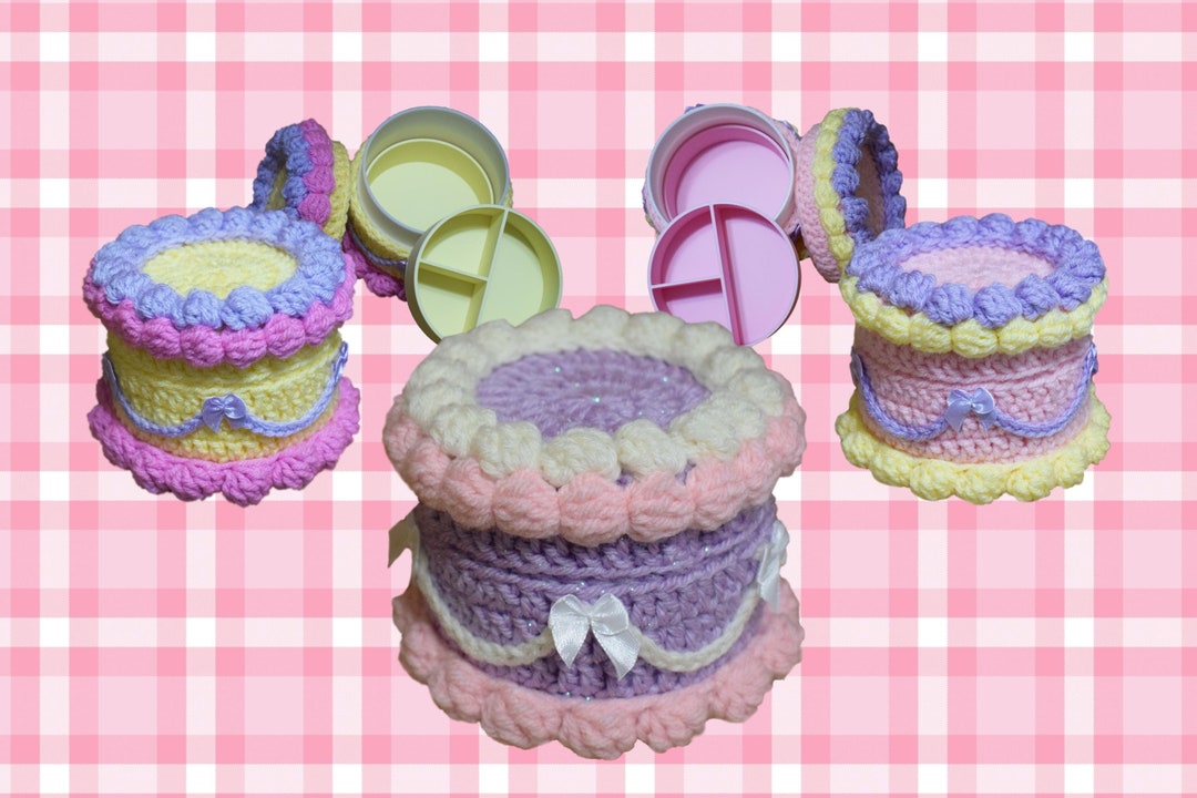 Handmade Crochet Jewelry Cake Box - Etsy